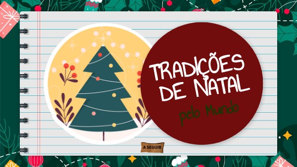 PARTILHA - TRADIÇÕES DE NATAL
