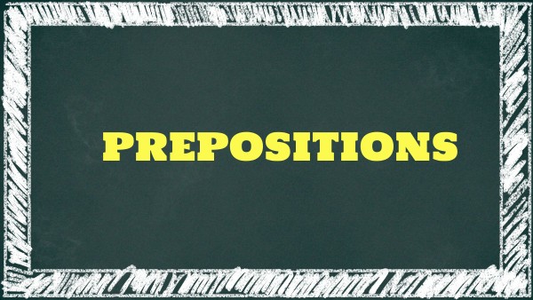 PREPOSITIONS - INTRO UNIT 2 | Genially