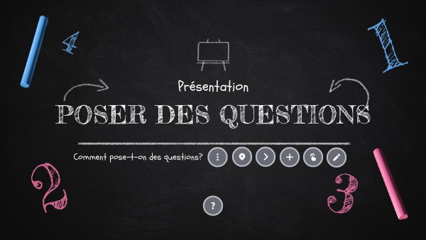 Comment poser des questions? | Genially