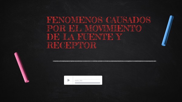 EFECTO DOPPLER | Genially