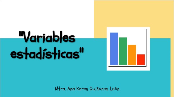Variables estadísticas | Genially