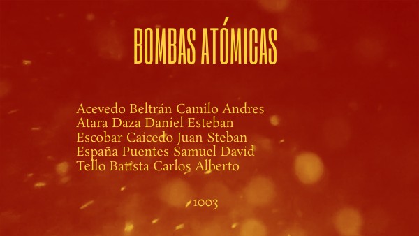 PRESENTACIÓN BOMBAS | Genially