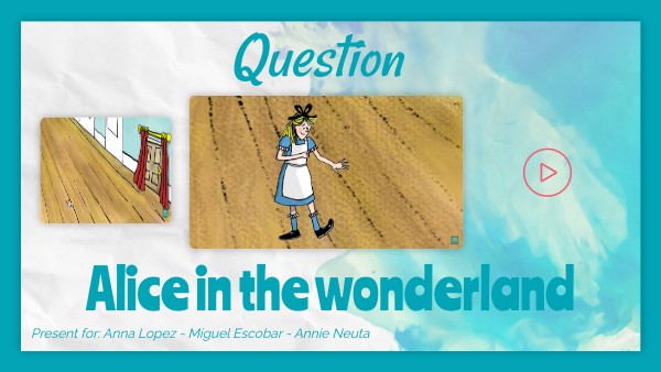 Alice in the wonderland