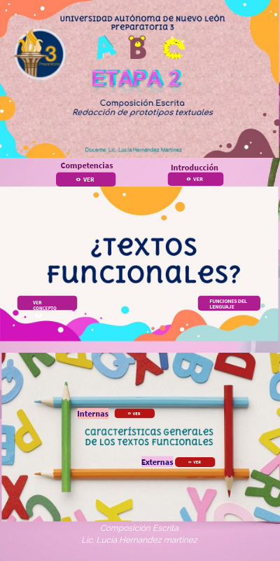ETAPA 2 TEXTOS FUNCIONALES | Genially