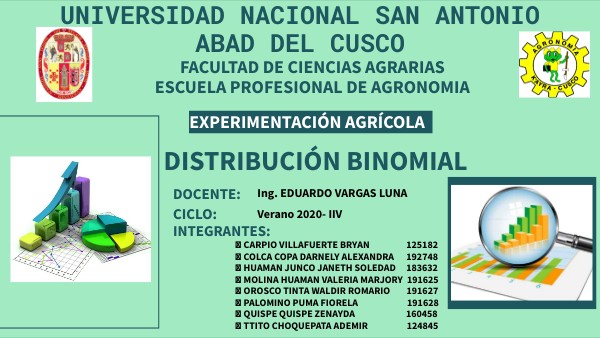 distribucion binomial
