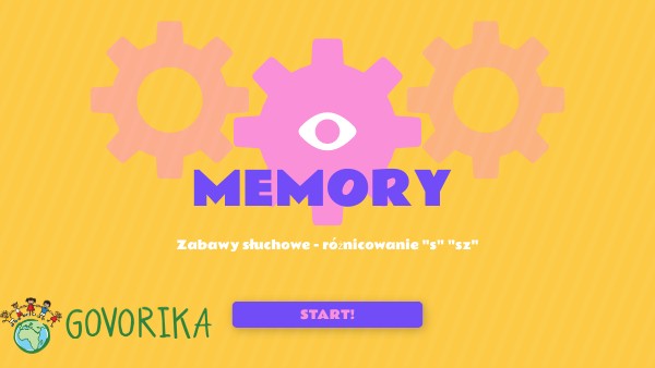 Memory różnicowanie "s" - "sz" | Genially