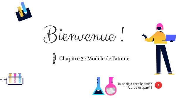 (2021) partie 1 - 3ème - L'atome | Genially