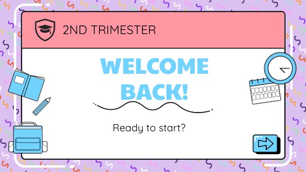 WELCOME BACK | Genially