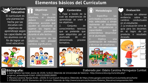 Elementos básicos del Currículum