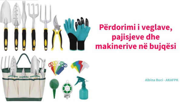 Perdorimi i veglave te dores ne bujqesi | Genially