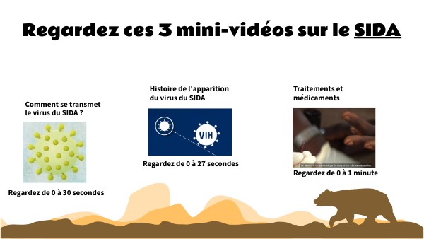 vidéos paludisme et SIDA | Genially