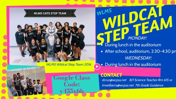 WLMS Wildcat STEP Team | Genially