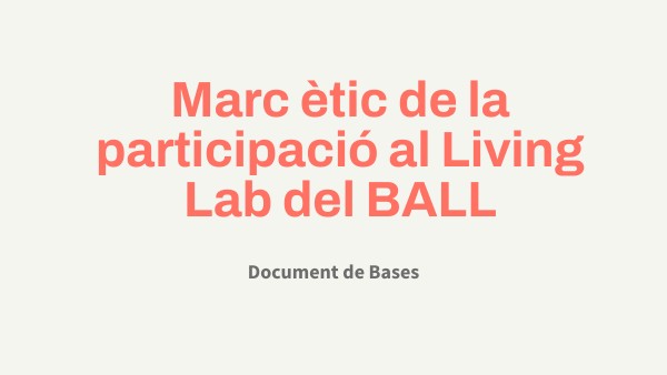 Doc BaseMarc Ètic Living Lab