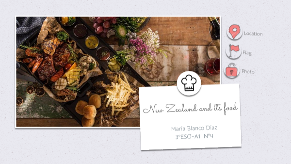 New Zeland and its typical food | Genially