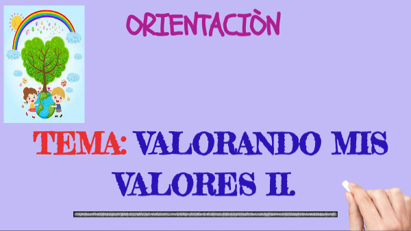 VALORANDO MIS VALORESII | Genially