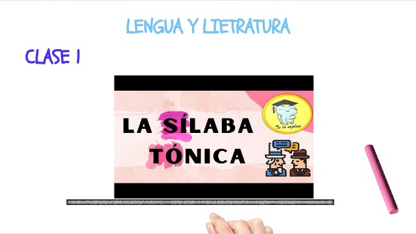 LA SÍLABA TÓNICA_CLASE 1 | Genially