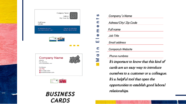 business card | Genially