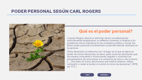 El poder personal de Carl Rogers