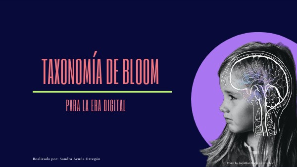 Taxonomía de bloom para la era digital | Genially
