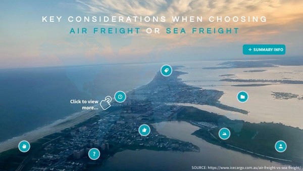 Air Freight or Sea Freight