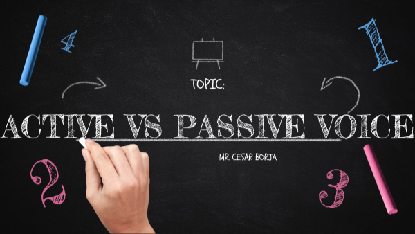 ACTIVE VS PASSIVE VOICE | Genially