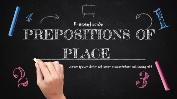 PREPOSITIONS OF PLACE | Genially