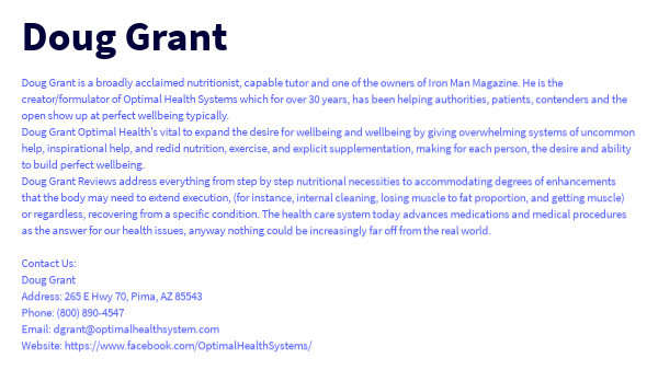 Doug Grant | Genially