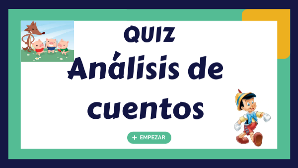Actividad análisis de cuentos | Genially