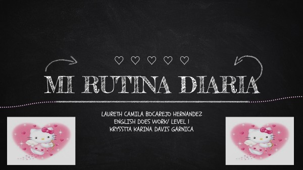 rutina diaria | Genially