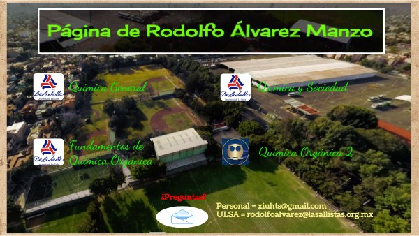 Pagina de Rodolfo Álvarez Manzo