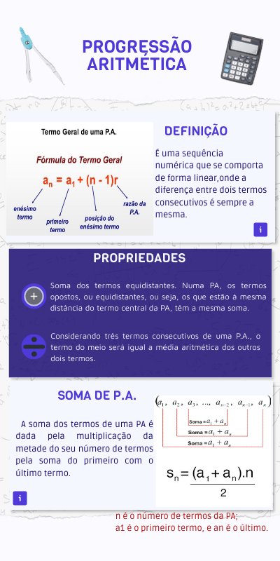 Progressão aritmética | Genially