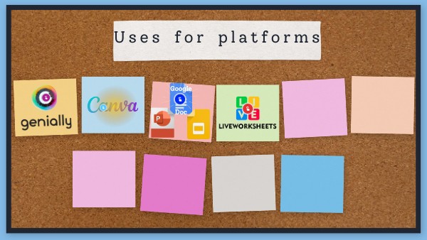 USES FOR PLATFORMS