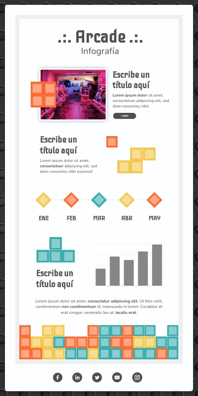 INFO VERTICAL ARCADE | Genially