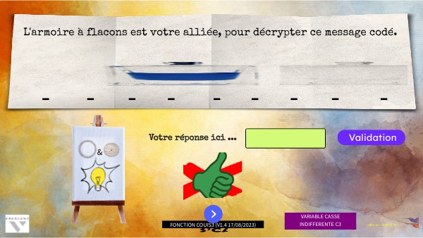 cadenas bleu | Genially