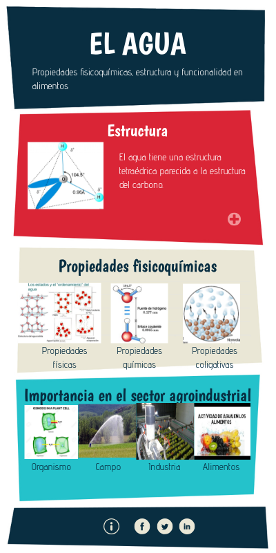 Infografía del agua | Genially