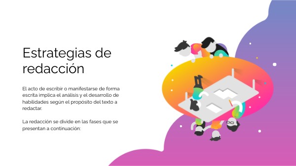 Estrategias de redacción | Genially