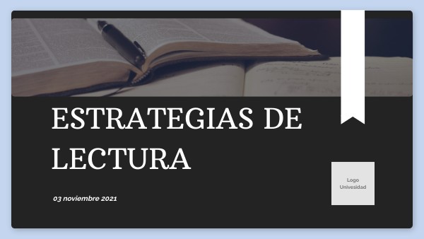 Estrategias de Lectura | Genially