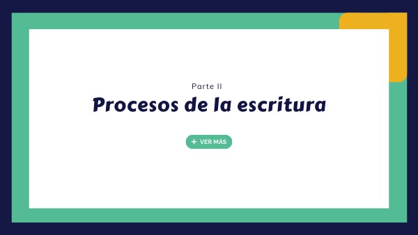 Estructura de un escrito (parte II) | Genially