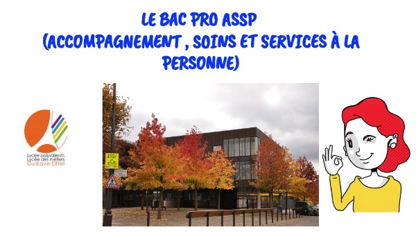 Présentation Bac Pro ASSP collège 2 | Genially