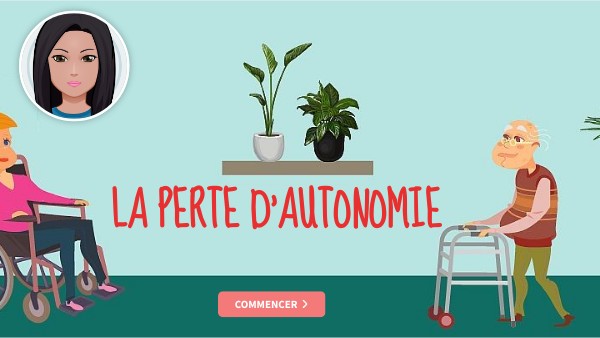 LA PERTE D'AUTONOMIE DE LA PERSONNE AGEE | Genially