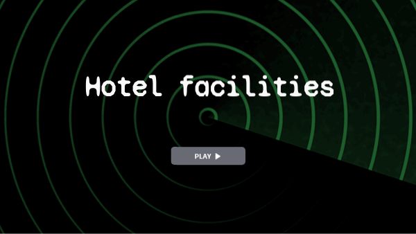 hotel facilities | Genially