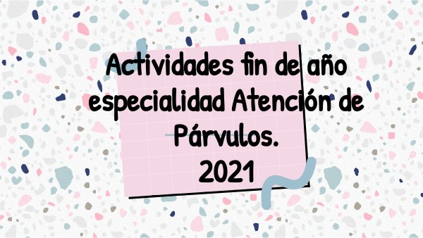 Actividad fin de año | Genially