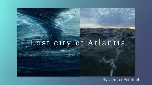 Lost city of Atlantis
