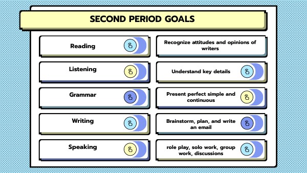 Sixth grade second period