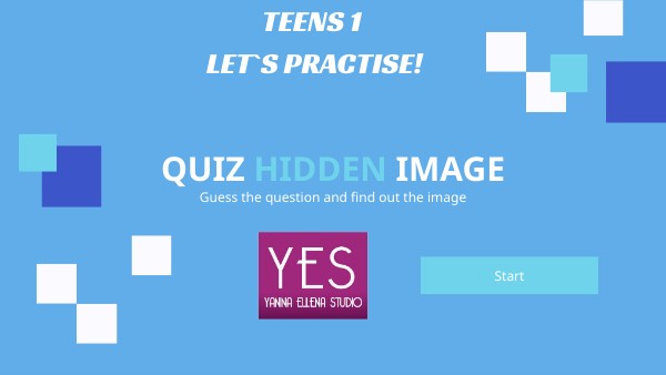 HIDDEN IMAGE QUIZ TEENS 1 | Genially