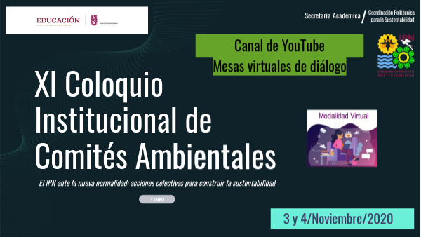 XI Coloquio de los Comités Ambientales | Genially