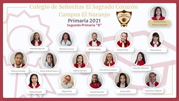 Foto Escolar Segundo B 2021 | Genially