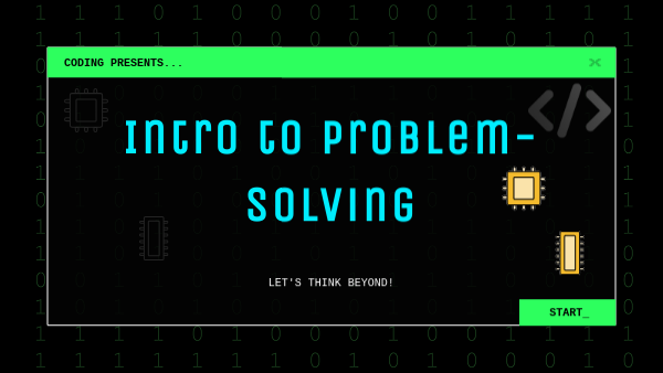 bs-1: Intro to Problem-solving | Genially