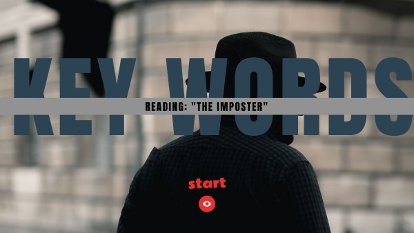 Key Words - The Imposter | Genially