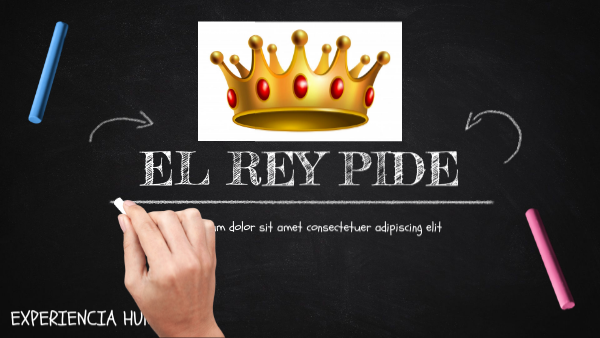 DINÁMICA EL REY PIDE | Genially
